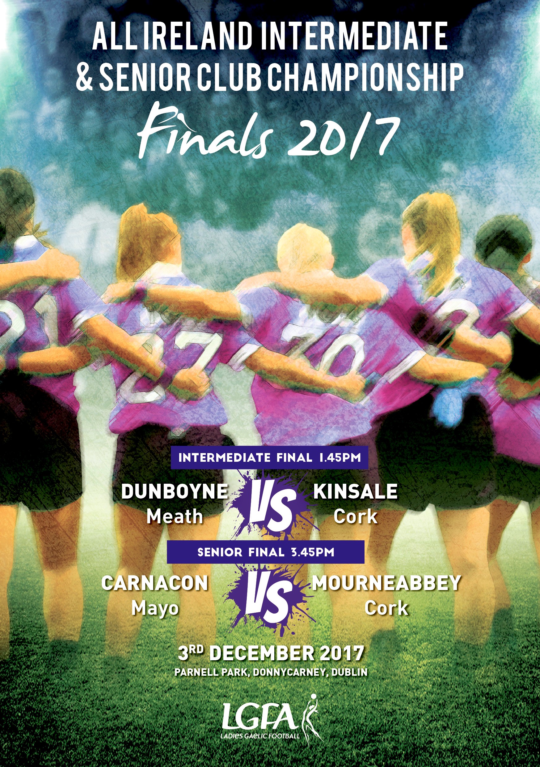 All Ireland Ladies Football Intermediate & Senior Club Finals 2017 ...